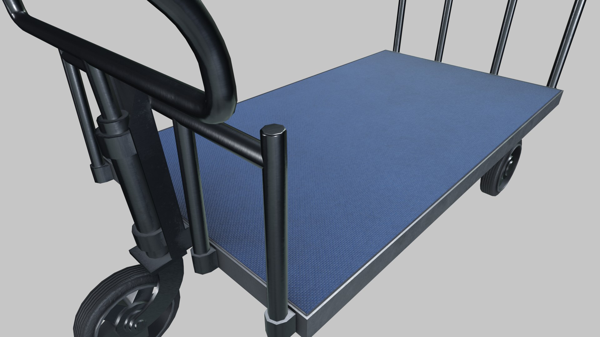 3D Industrial Cart - TurboSquid 2579070