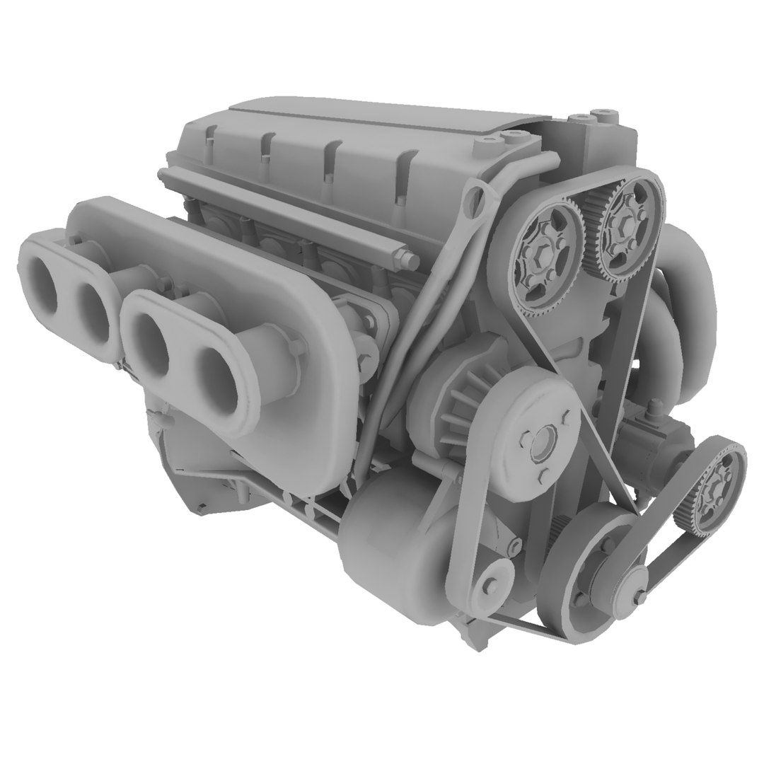 4a-ge Engines Formula Atlantic 3D Model - TurboSquid 1408817
