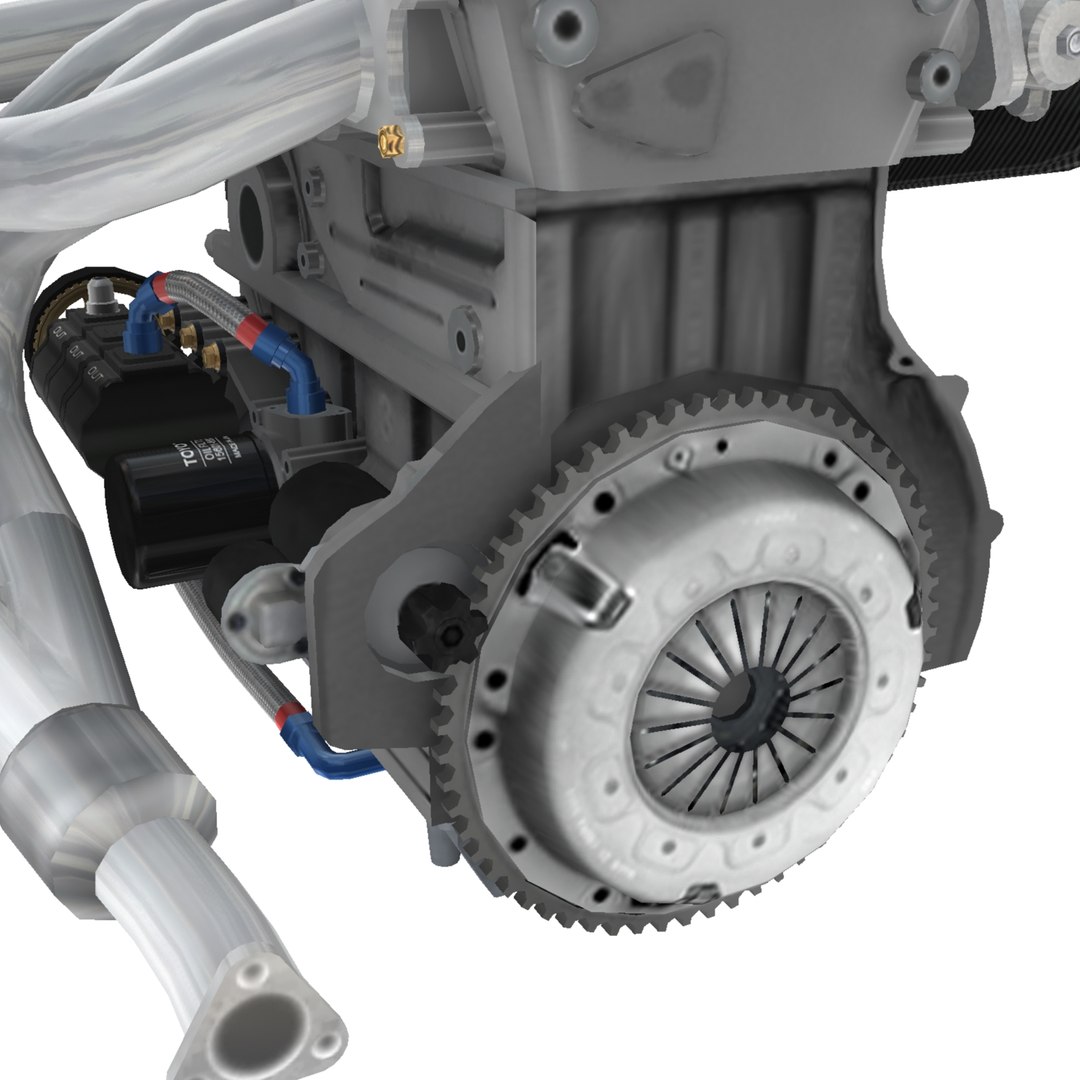 4a-ge Engines Formula Atlantic 3D Model - TurboSquid 1408817