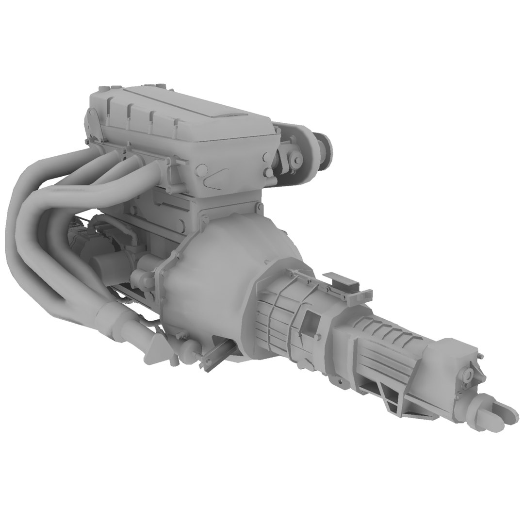 4a-ge Engines Formula Atlantic 3D Model - TurboSquid 1408817