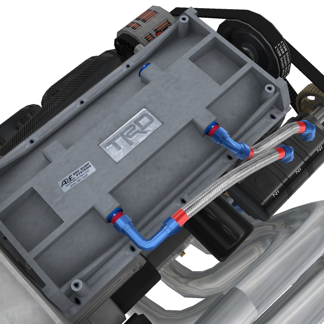 4a-ge Engines Formula Atlantic 3D Model - TurboSquid 1408817