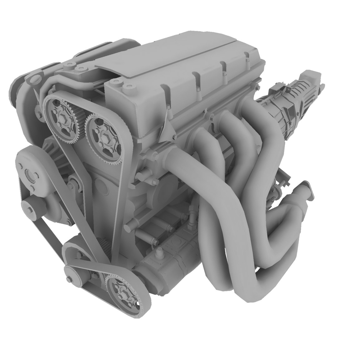 4a-ge Engines Formula Atlantic 3D Model - TurboSquid 1408817