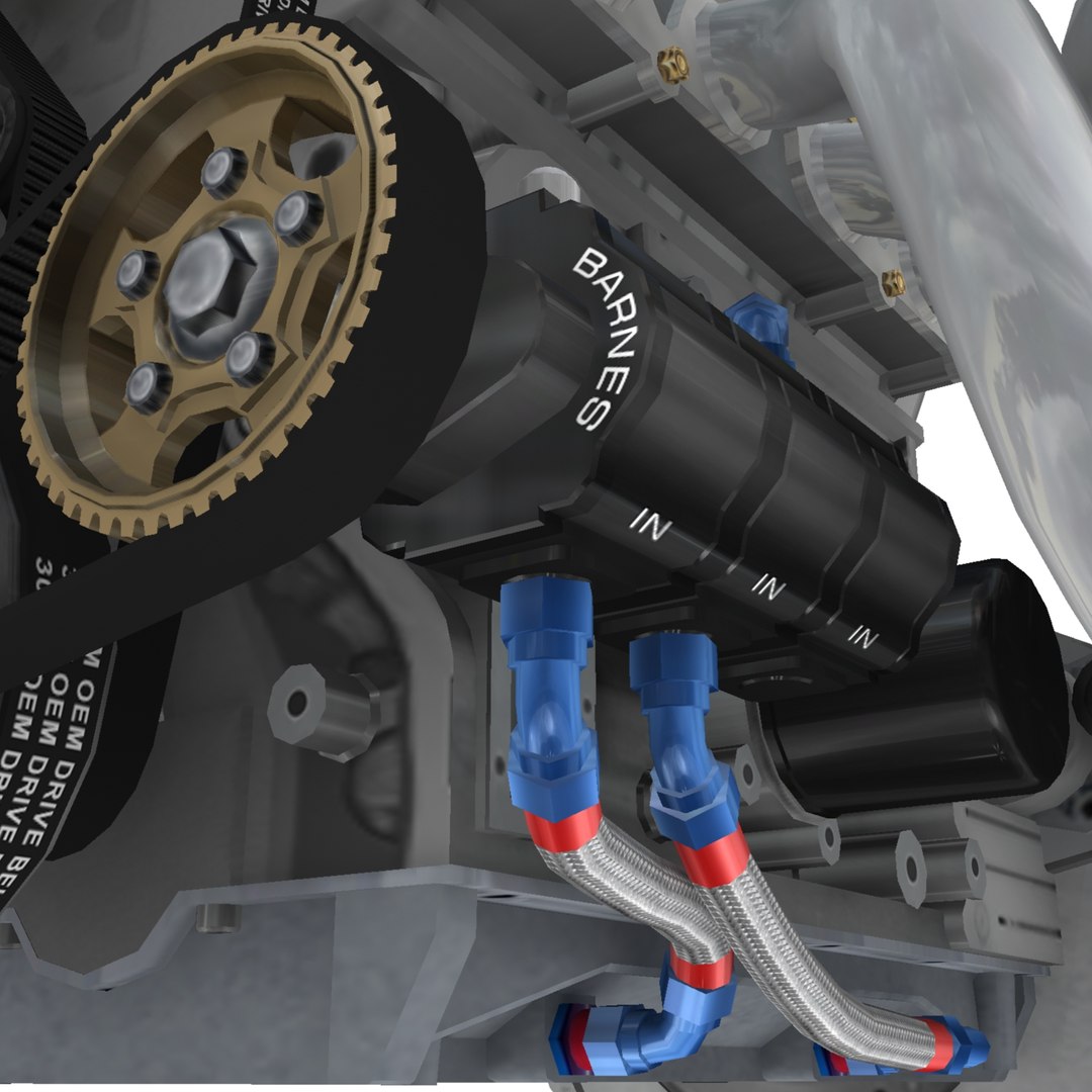 4a-ge engines formula atlantic 3D model - TurboSquid 1408817