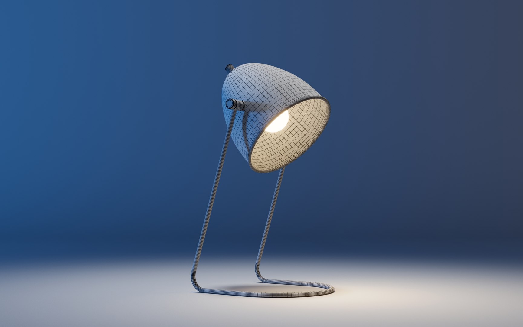 3D Fila Table Lamp - TurboSquid 1974464