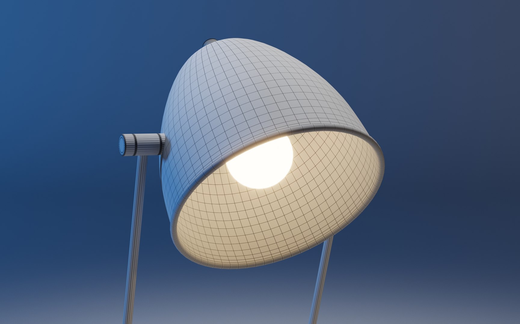 3D Fila Table Lamp - TurboSquid 1974464