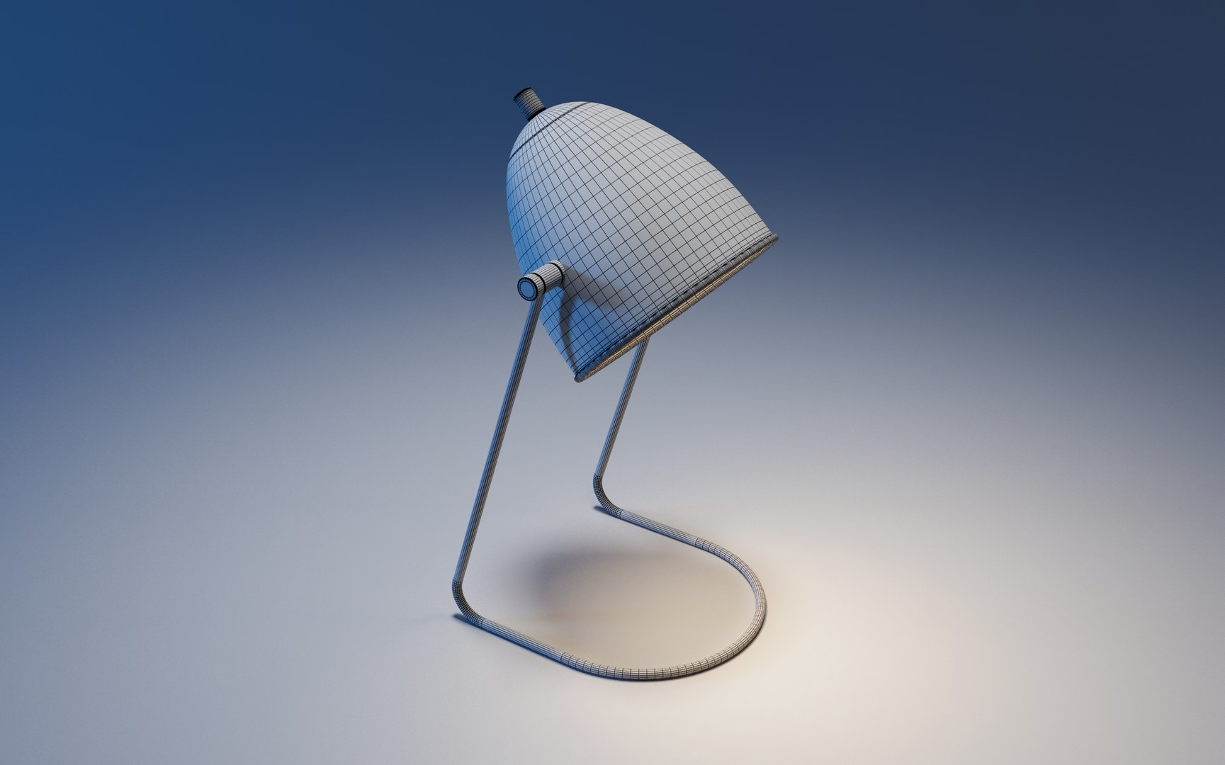 3D Fila Table Lamp - TurboSquid 1974464