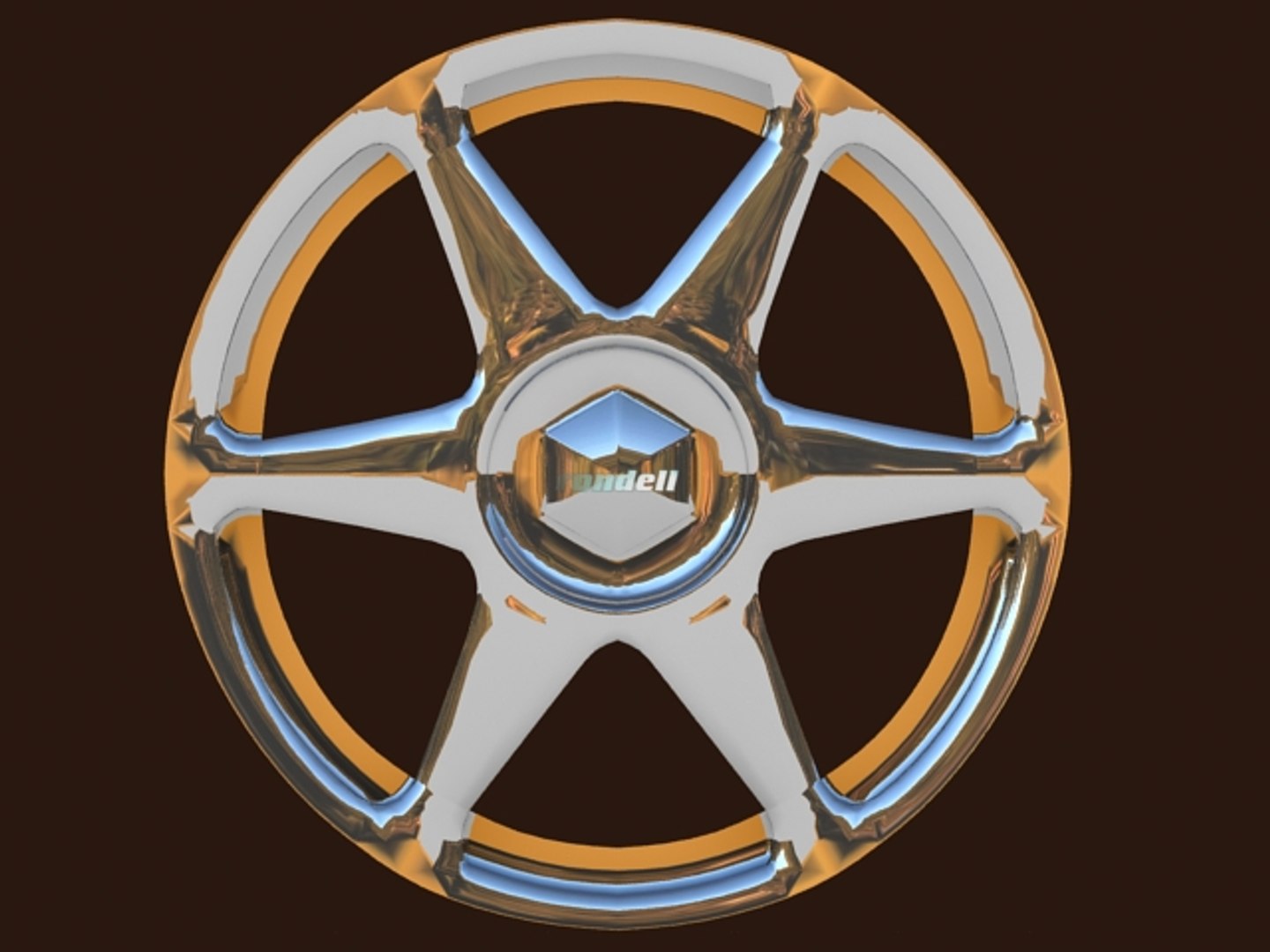 alloy rondell car wheel 3d max