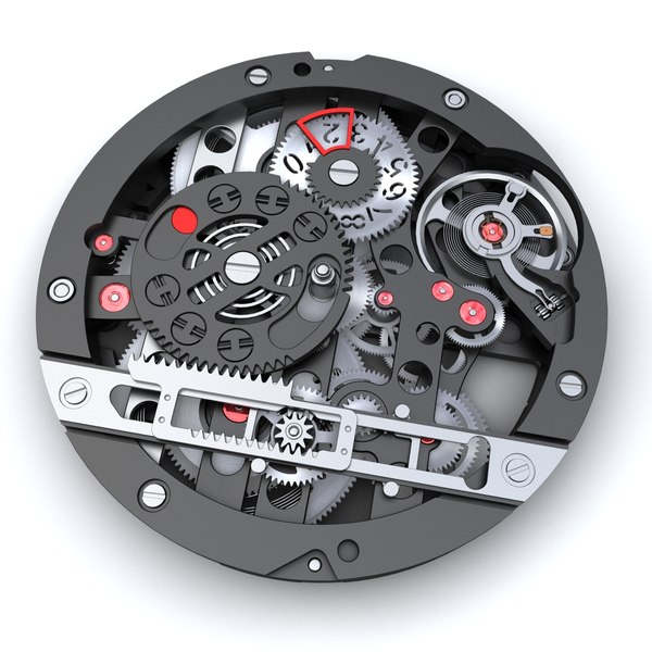 Watch Movement 3D Models for Download | TurboSquid