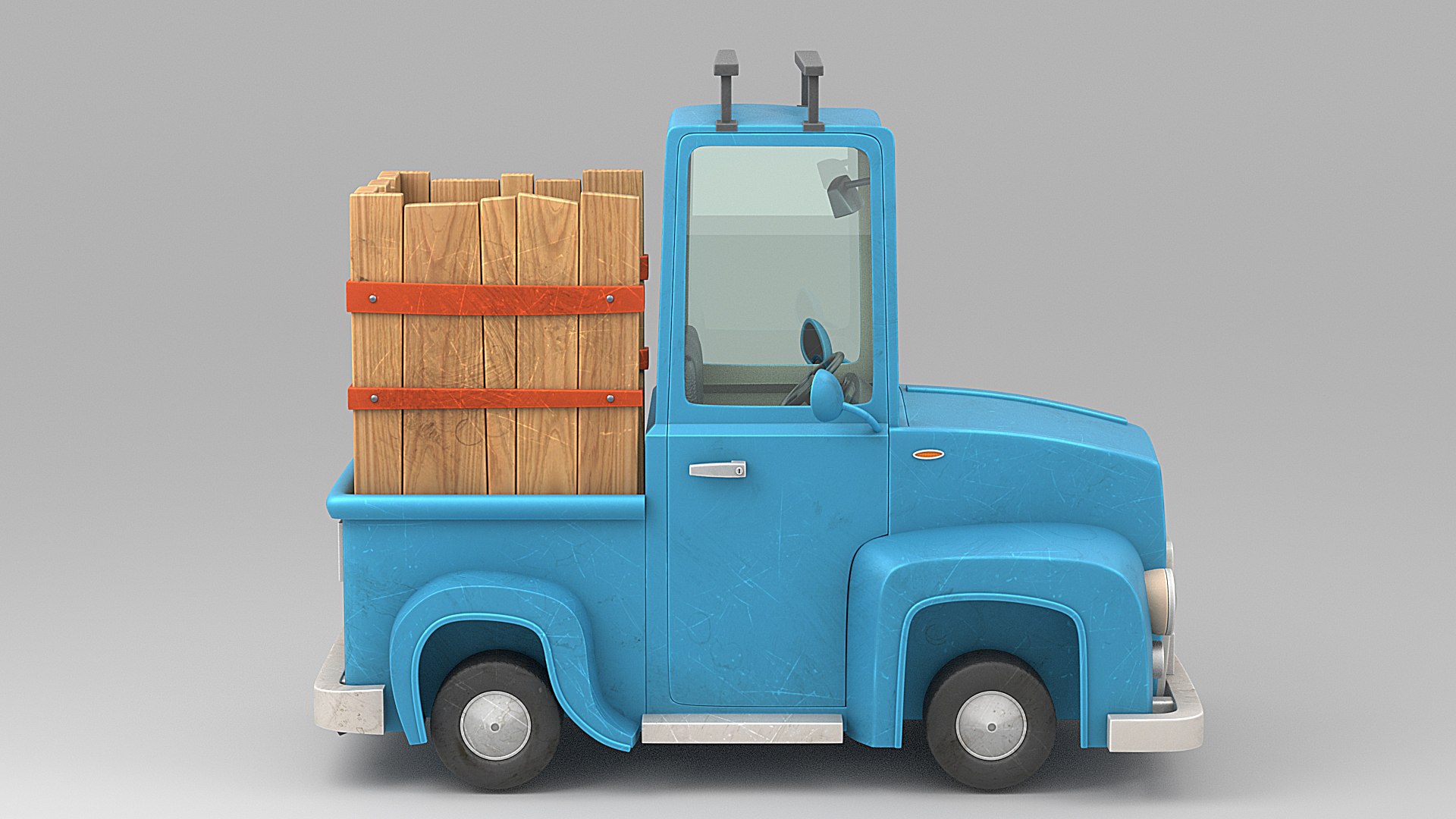 Cartoon Car 3D Model - TurboSquid 2013823