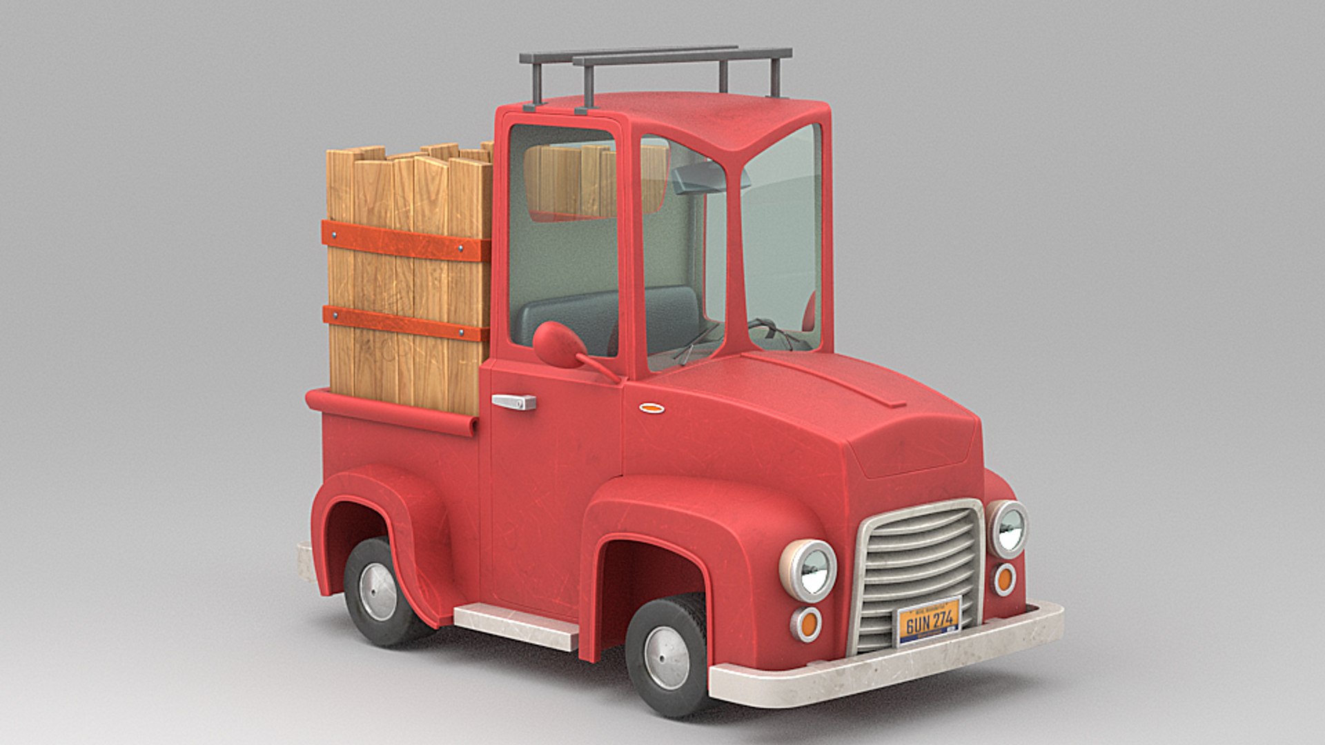 Cartoon Car 3D Model - TurboSquid 2013823