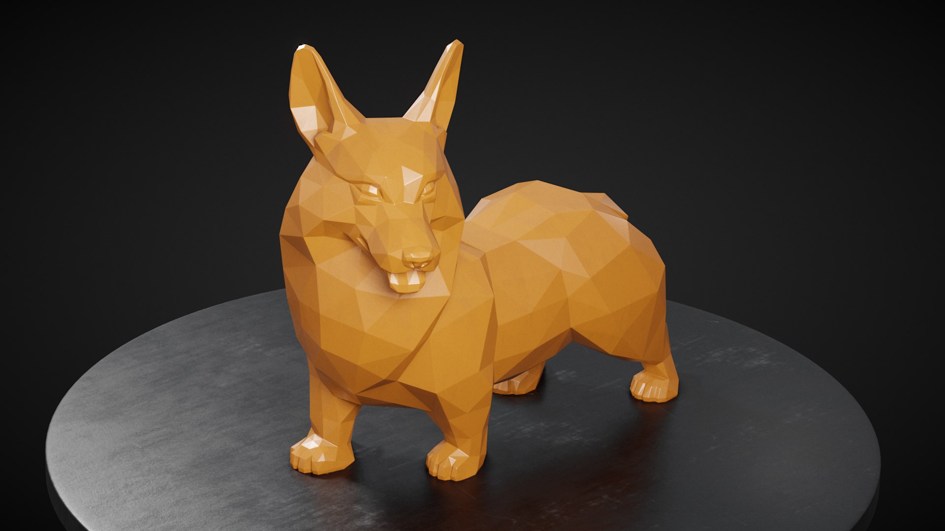 Corgi Dog Low Poly Brave 3D model - TurboSquid 2172522