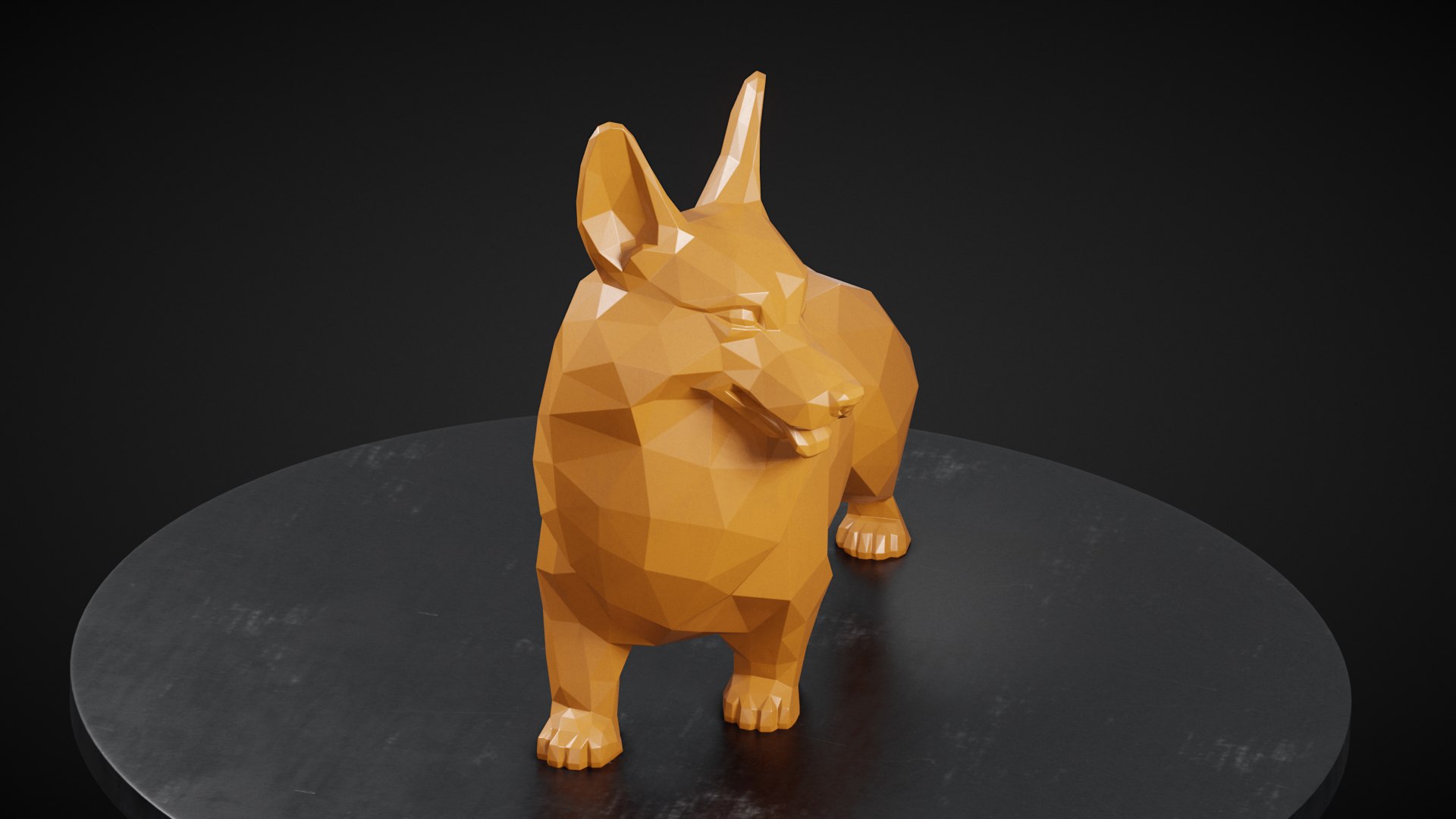Corgi Dog Low Poly Brave 3D model - TurboSquid 2172522