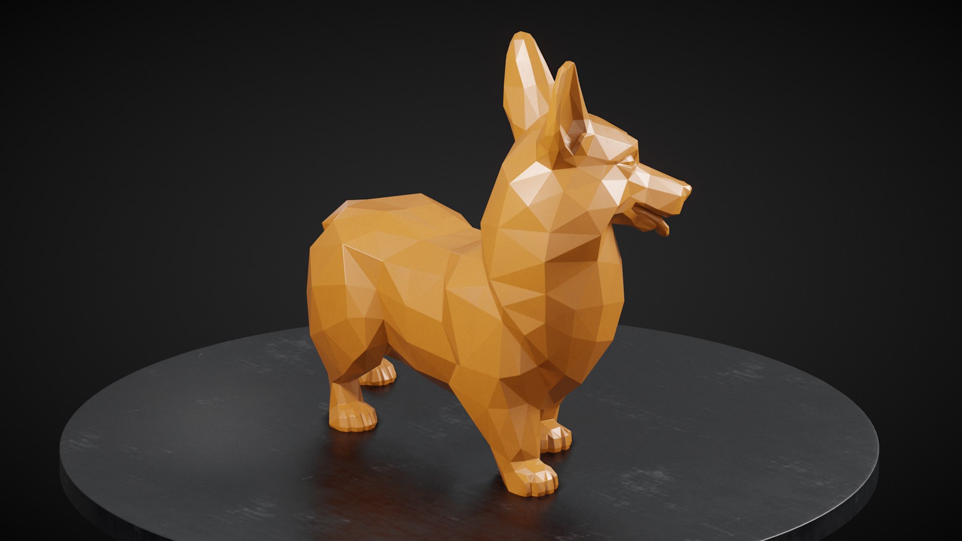 Corgi Dog Low Poly Brave 3D model - TurboSquid 2172522