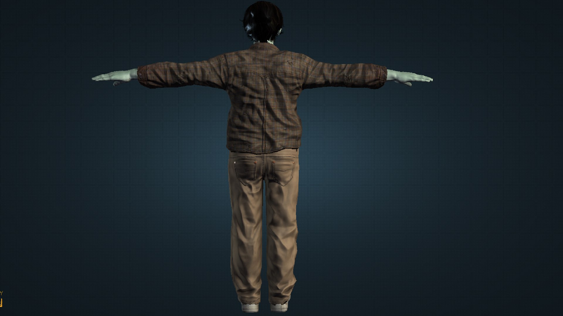 Zombie John 3D Model - TurboSquid 1770854