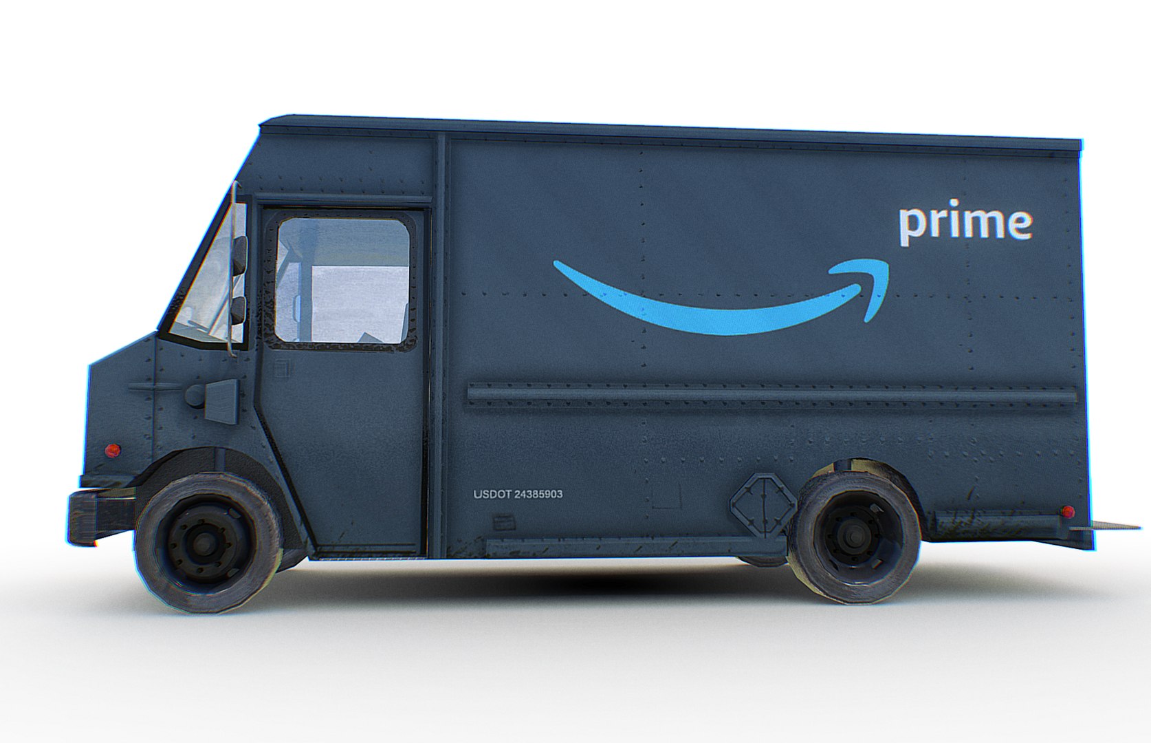 3D Amazon Prime Delivery Truck - TurboSquid 2104809