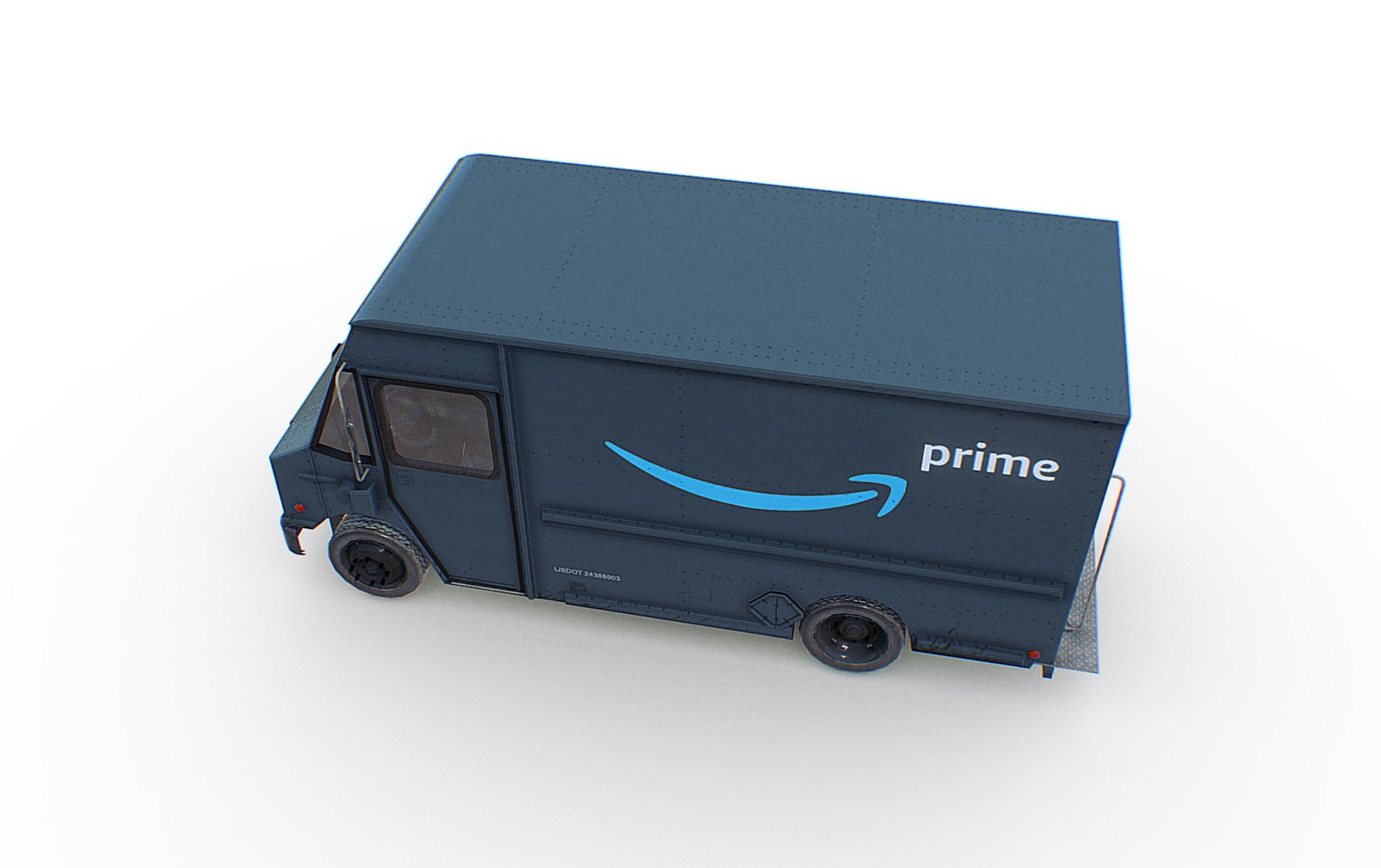 3D Amazon Prime Delivery Truck - TurboSquid 2104809