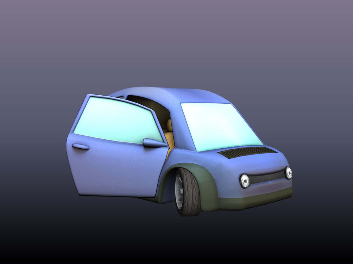Free Simple Car Model - TurboSquid 1330846