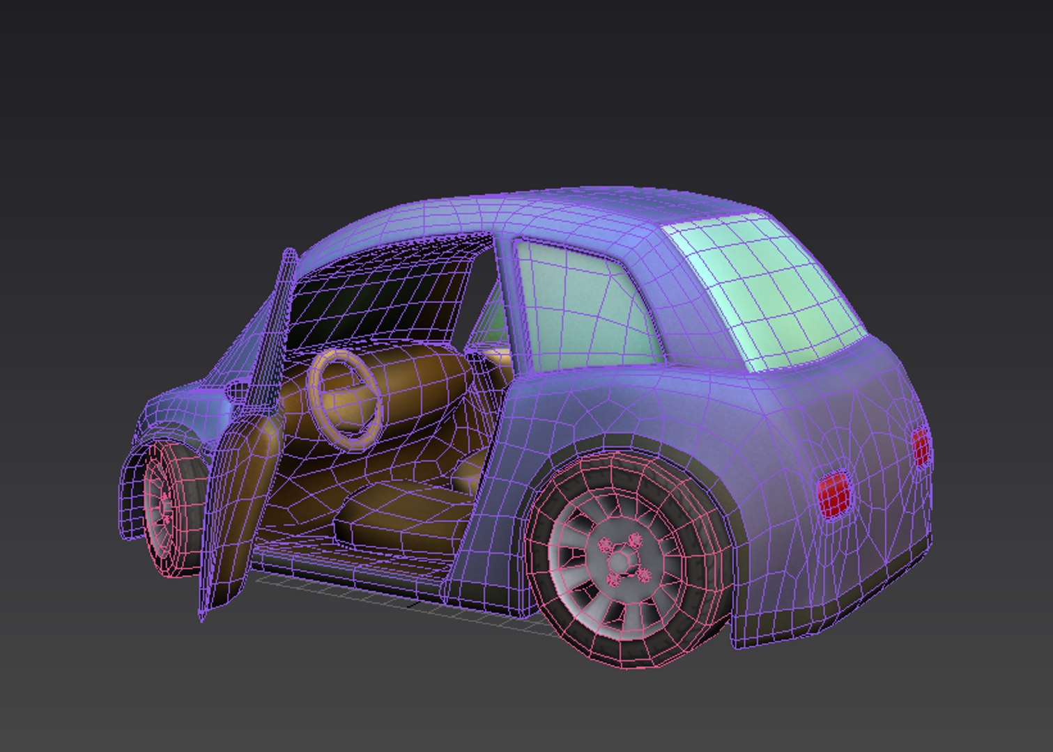 Free Simple Car Model - TurboSquid 1330846