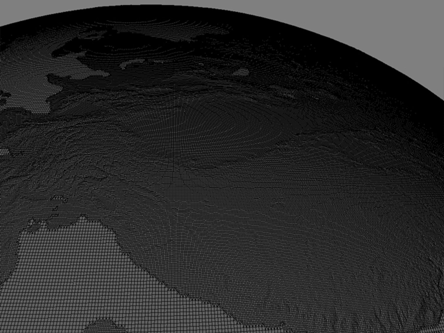 3ds Max Earth Mapped
