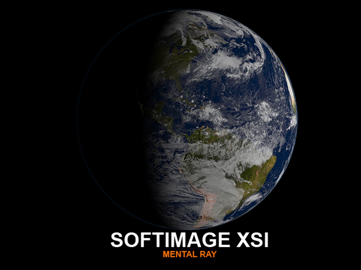 3ds Max Earth Mapped