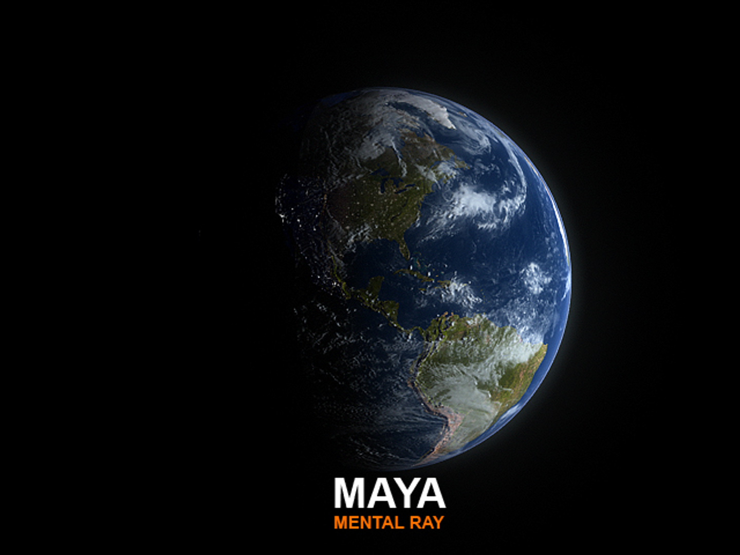 3ds max earth mapped