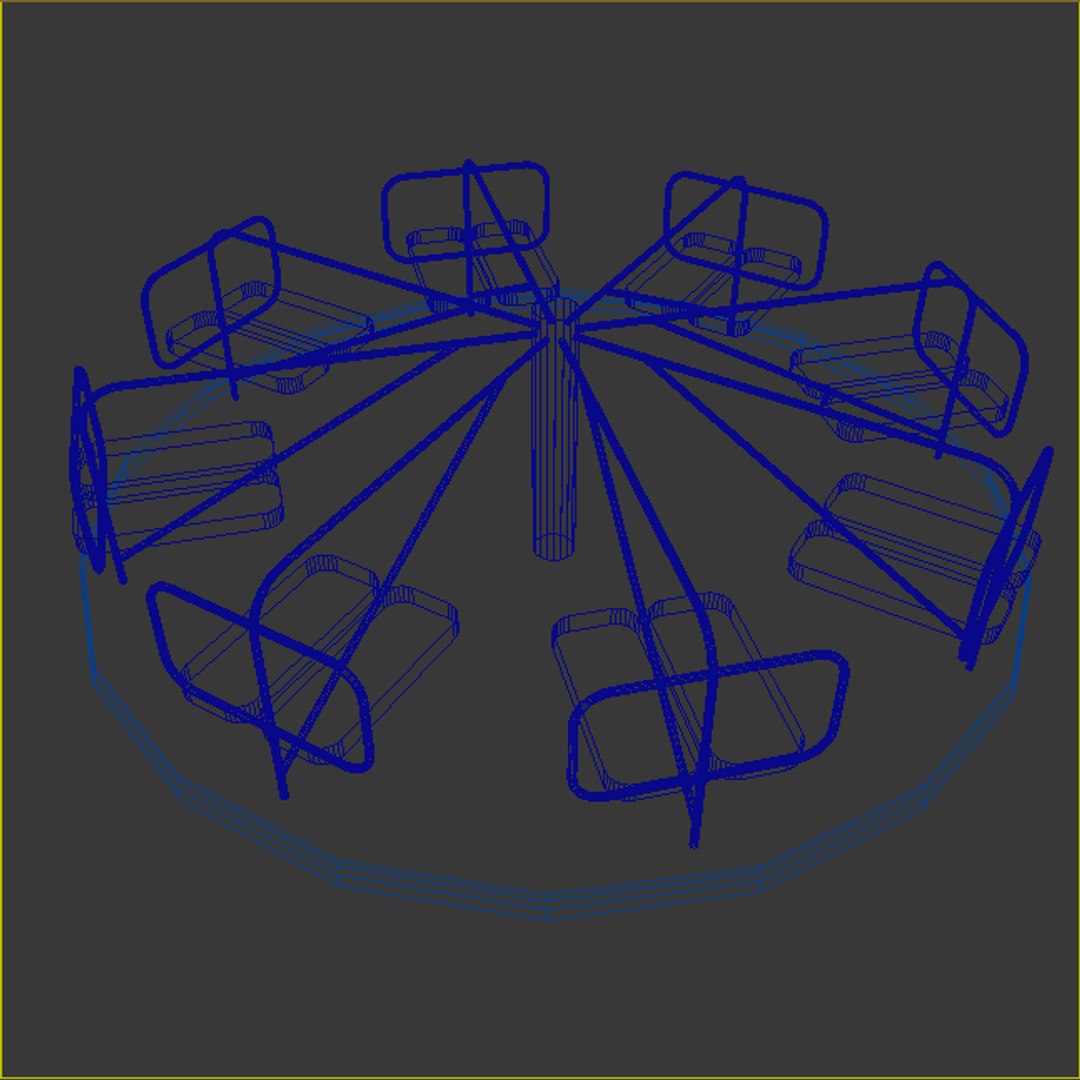 Playground Roundabout 3D Model - TurboSquid 1430692