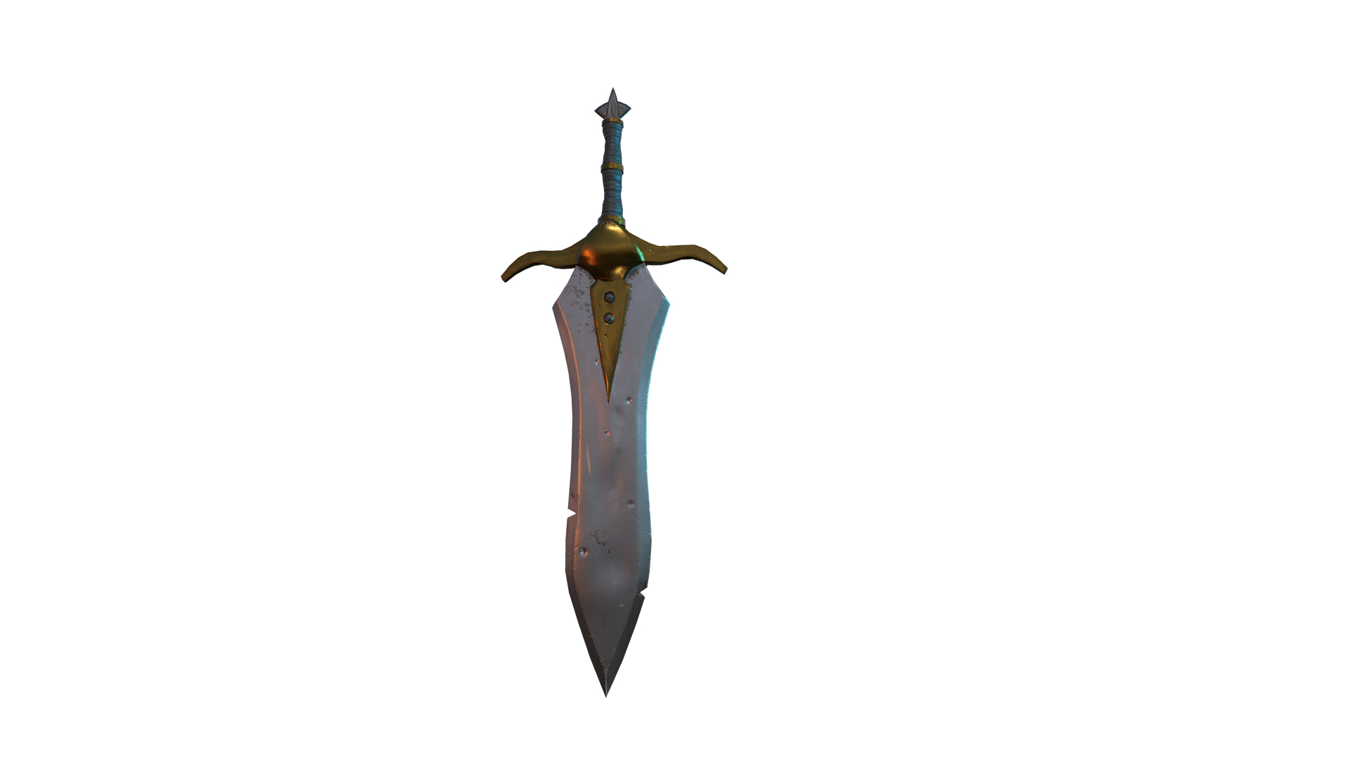A MEDIEVAL GAMING SWORD 3D Model - TurboSquid 2156536