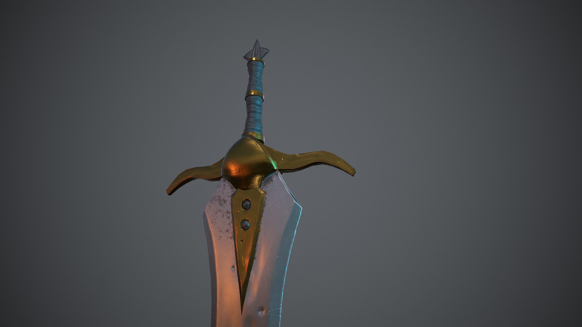 A MEDIEVAL GAMING SWORD 3D Model - TurboSquid 2156536