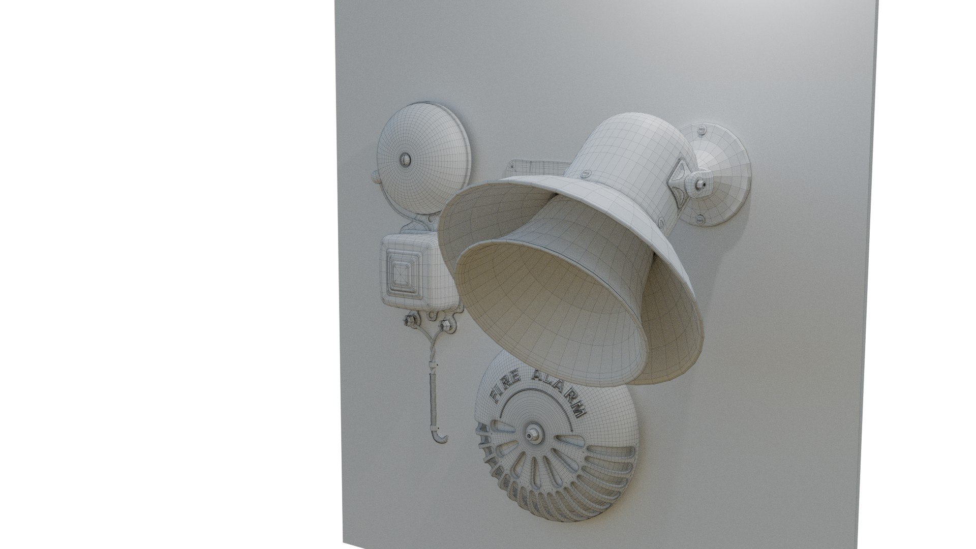 3D Fire Alarm Trio Model - TurboSquid 1745913