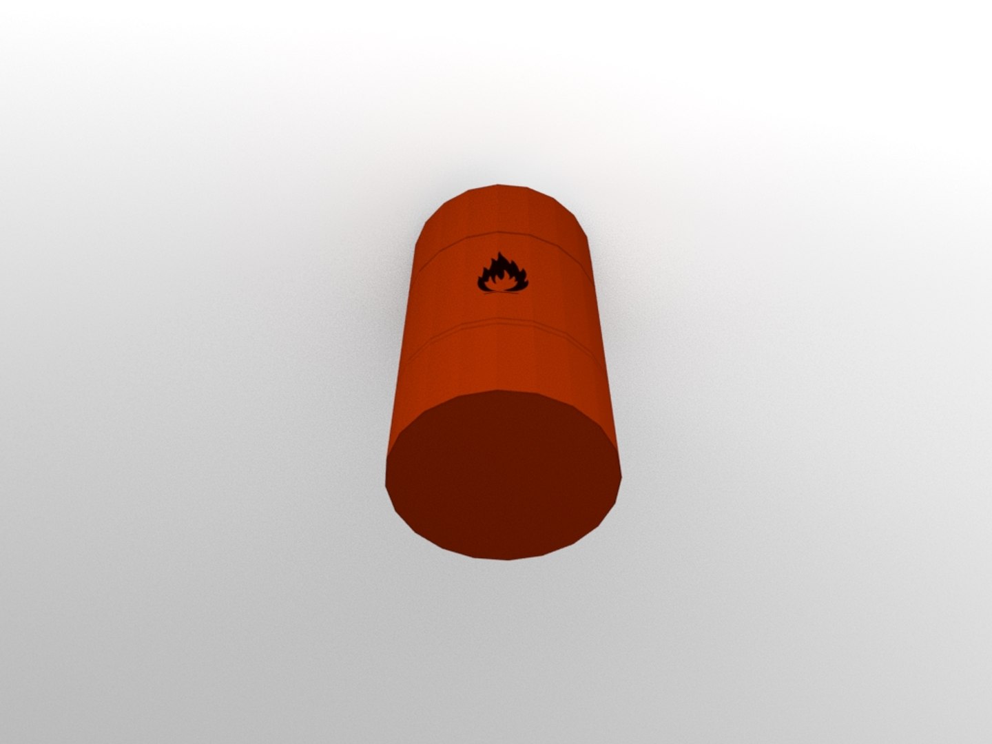 3D Flammable Barrel Model - TurboSquid 1494370