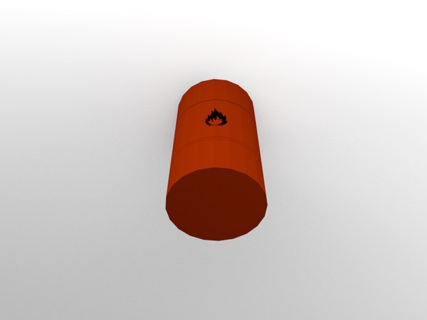 modelo 3d Barril inflamable gratis - TurboSquid 1494370