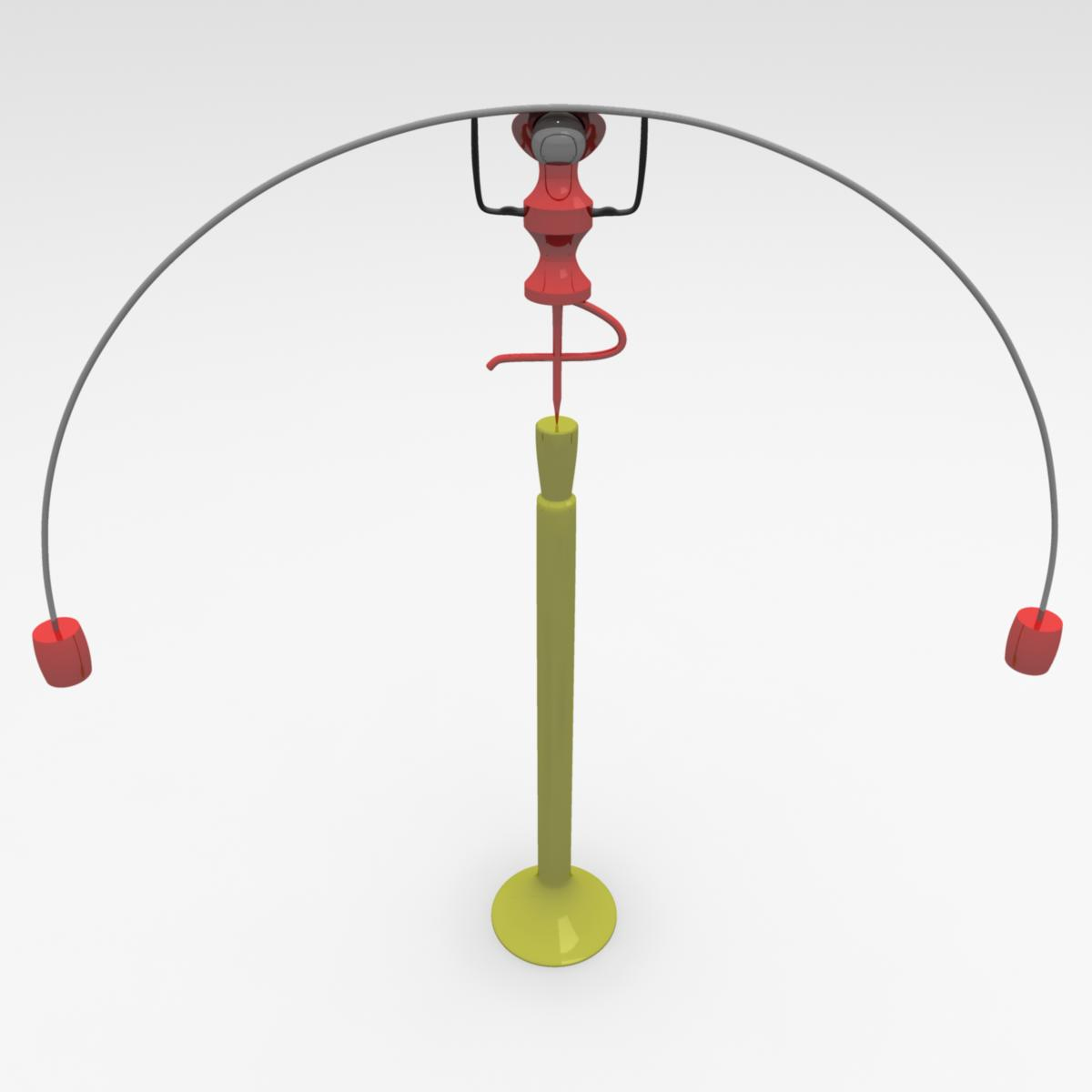 3d model balance decorative