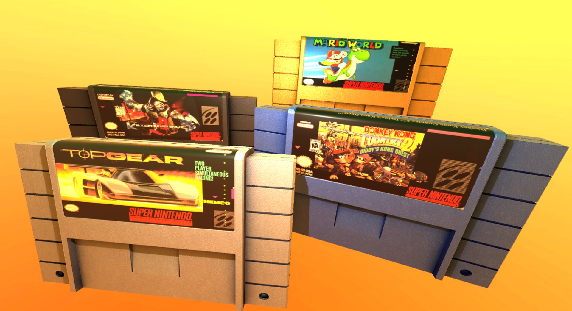 3D Snes - TurboSquid 1571132