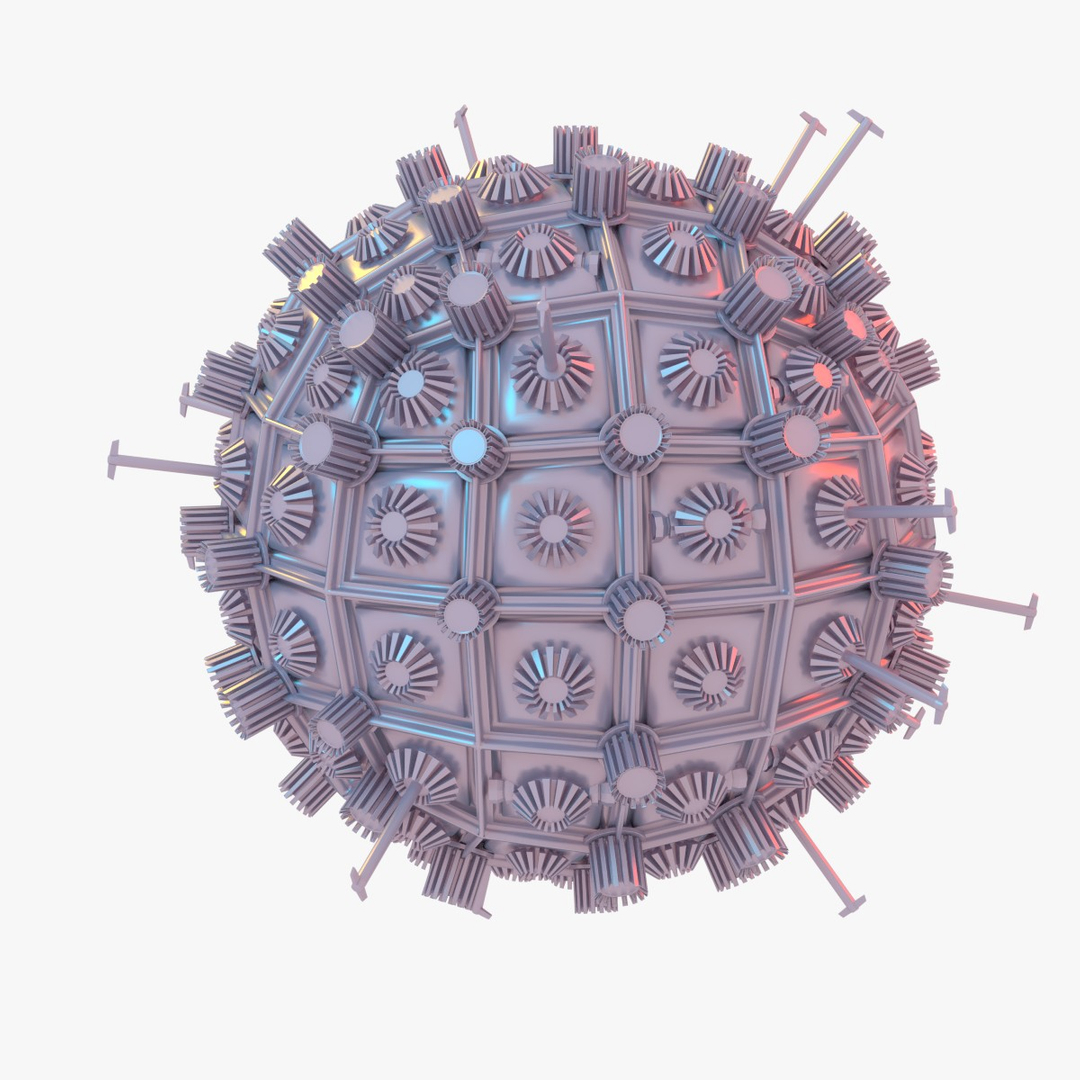 3D Model Greebles Sci-fi Machinery - TurboSquid 1316713