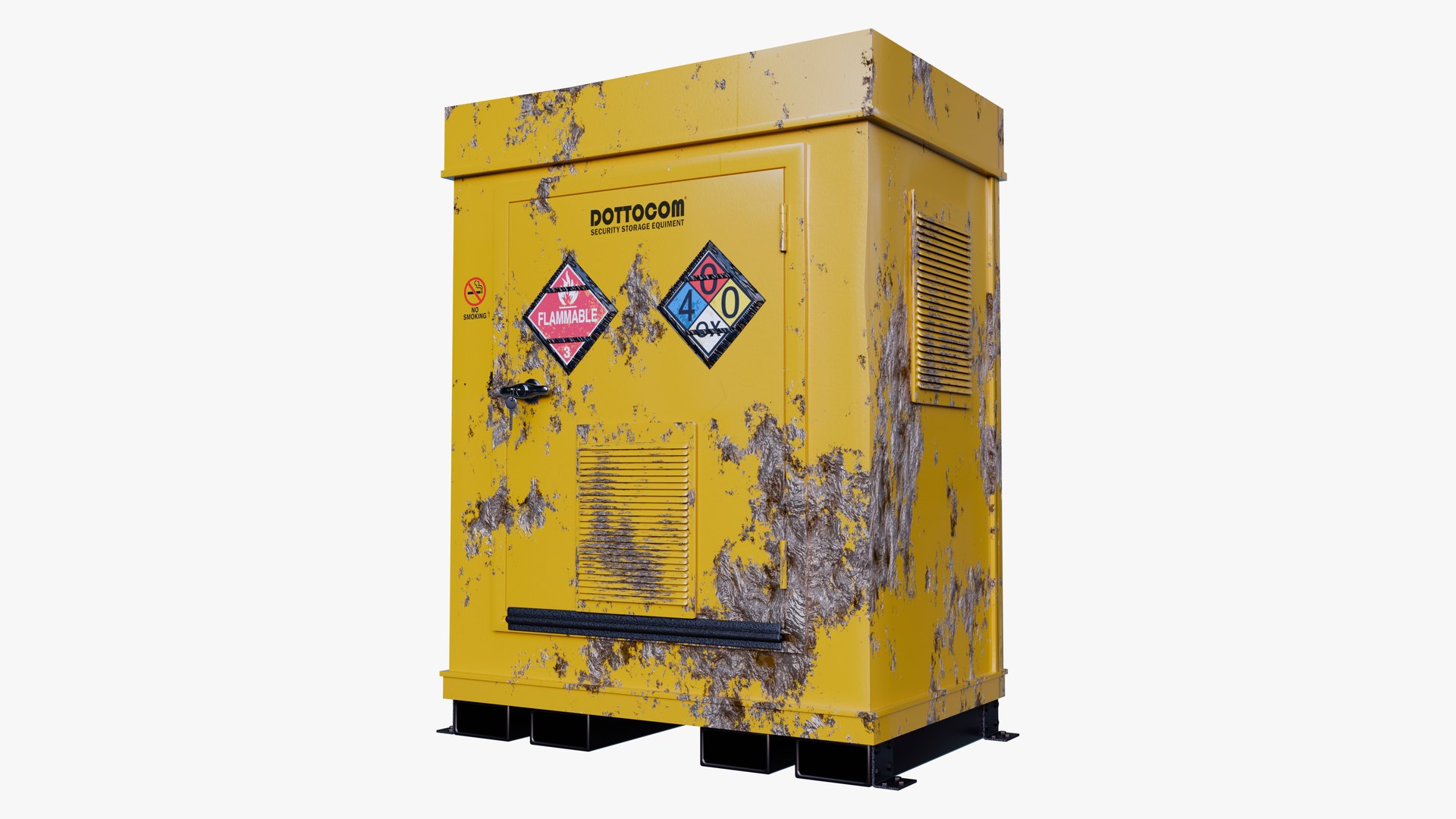 Industrial Safety Cabinet 3D Model - TurboSquid 2315451