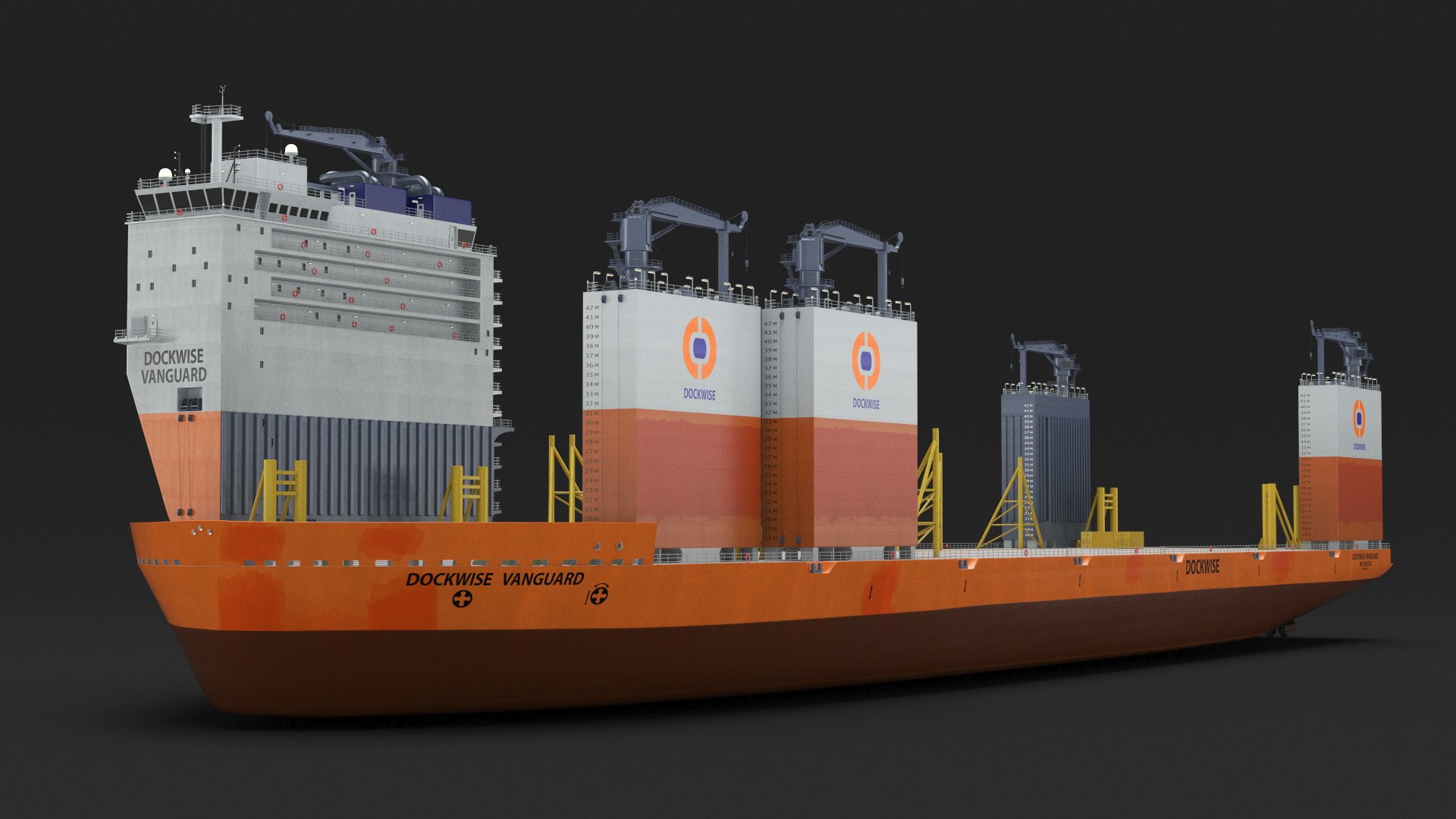 BOKA Vanguard Heavy Lift Ship 3D Model - TurboSquid 2390082
