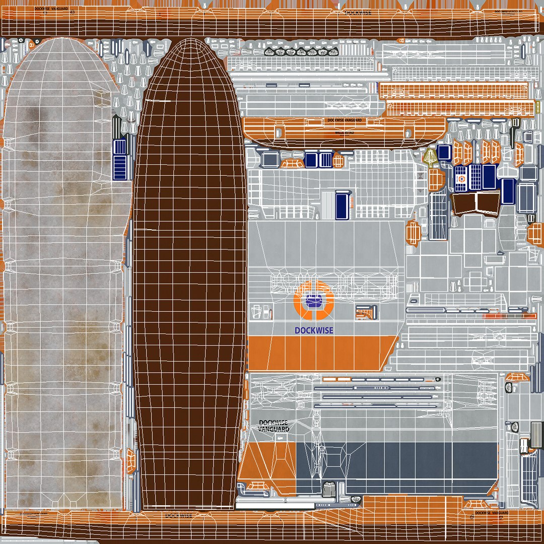 BOKA Vanguard Heavy Lift Ship 3D Model - TurboSquid 2390082