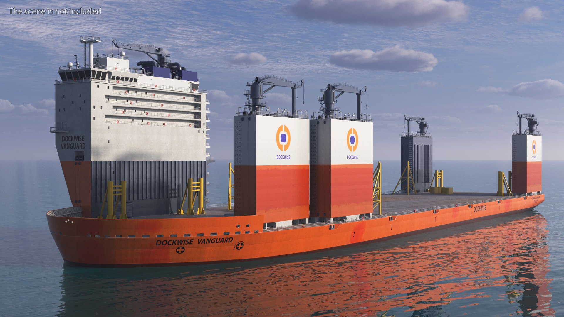 BOKA Vanguard Heavy Lift Ship 3D Model - TurboSquid 2390082