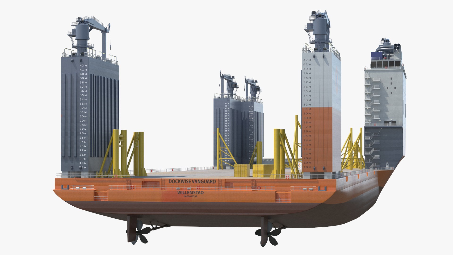BOKA Vanguard Heavy Lift Ship 3D Model - TurboSquid 2390082