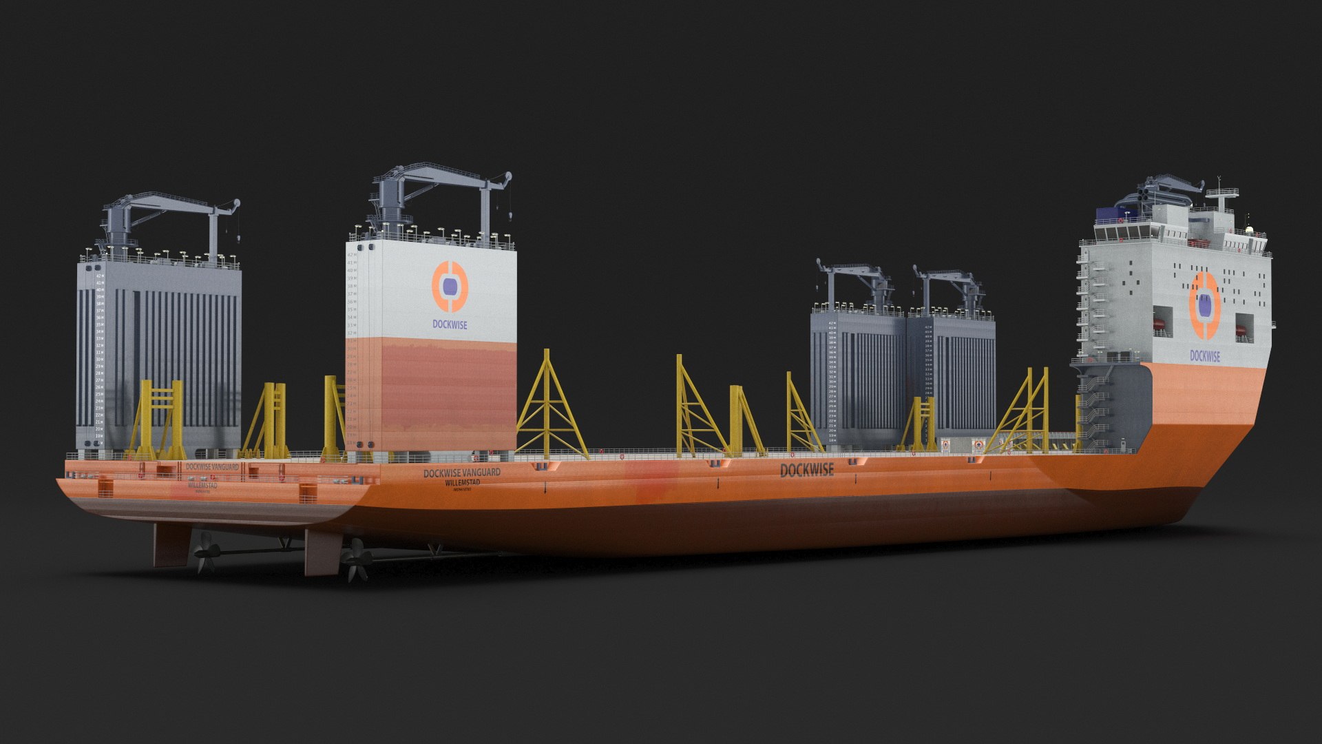 BOKA Vanguard Heavy Lift Ship 3D Model - TurboSquid 2390082