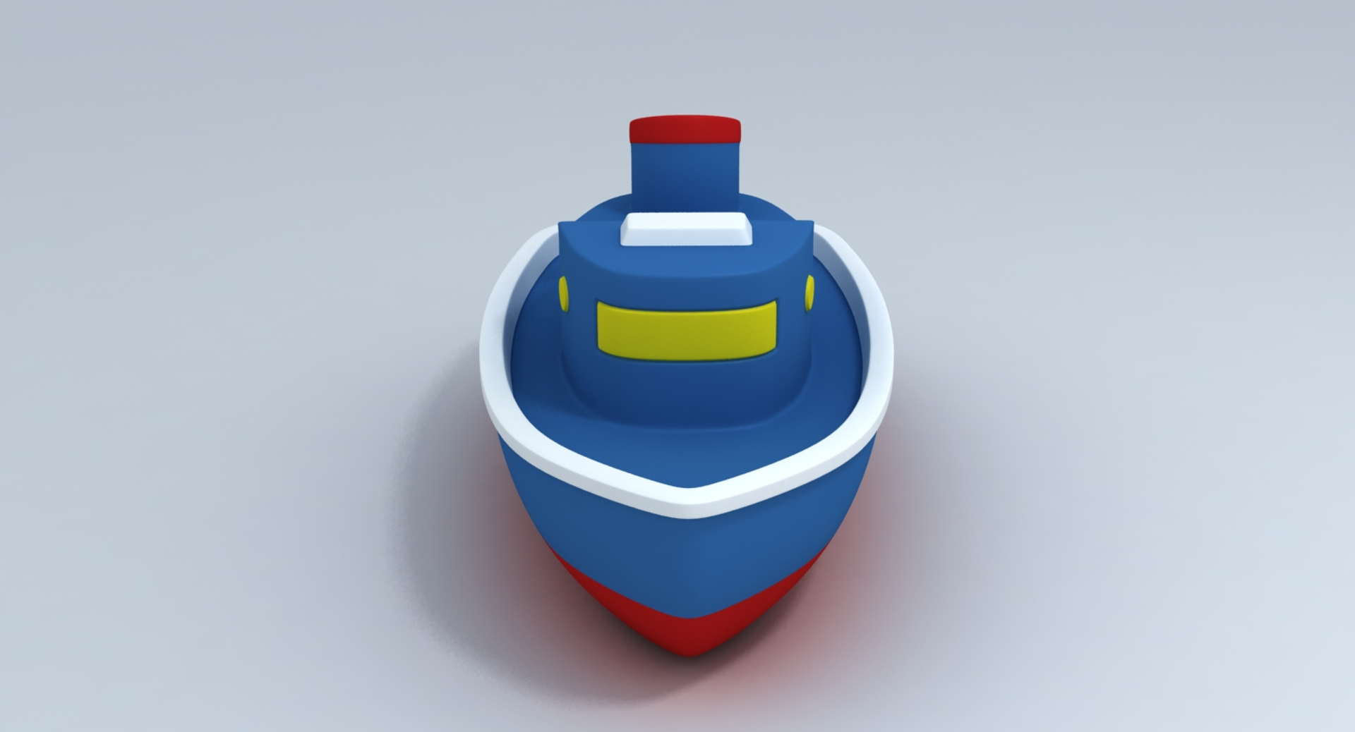 3d Model Toy Boat