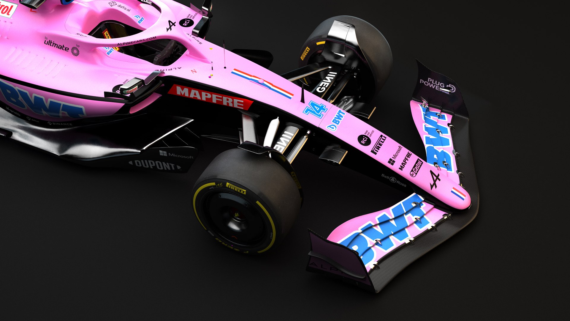 F1 Alpine A522 Livery BWT 2022 3D Model - TurboSquid 1873569
