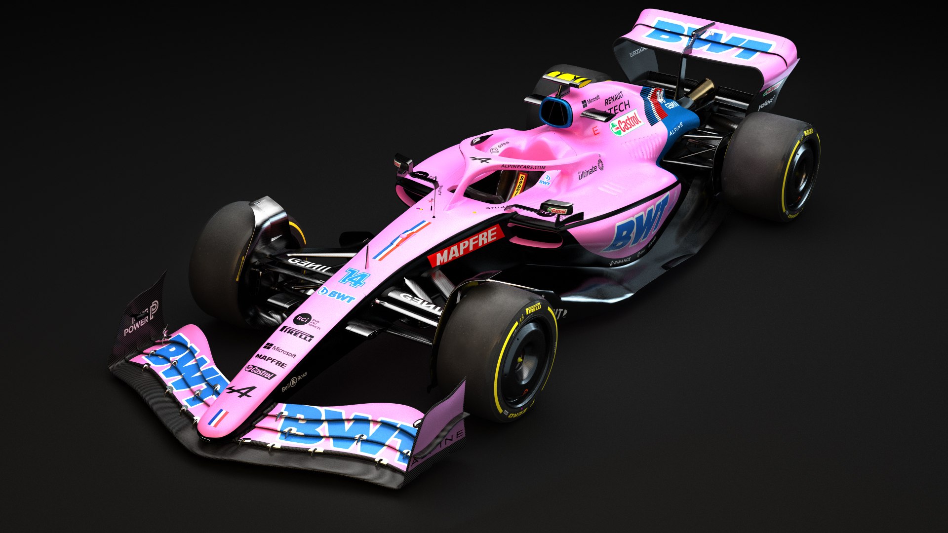 F1 Alpine A522 Livery BWT 2022 3D Model - TurboSquid 1873569