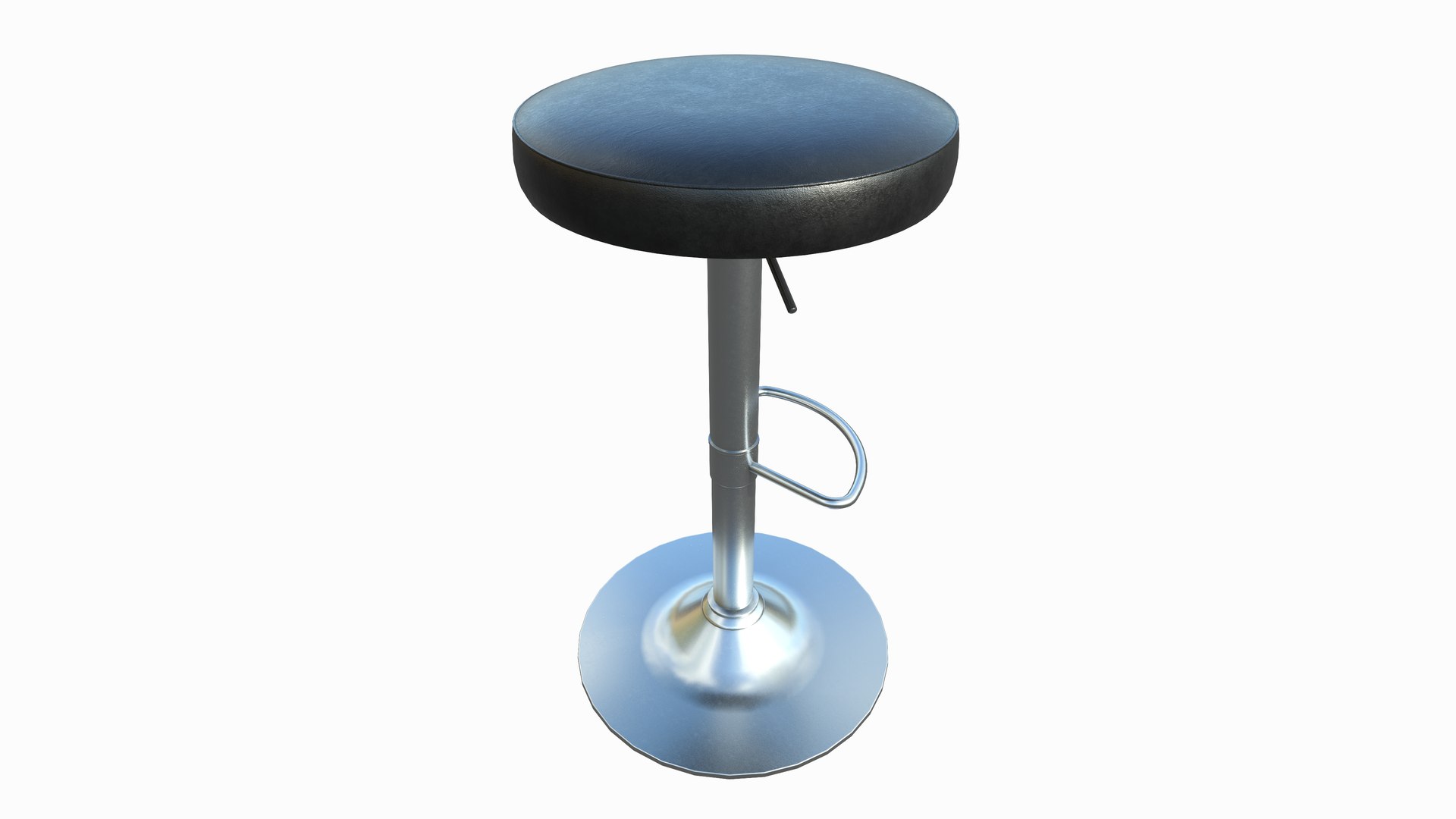 Stool 12 With PBR 4K 8K 3D Model - TurboSquid 2038606