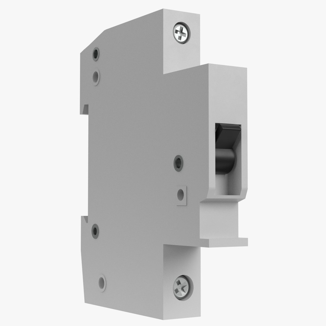 Electrical Automatic Switch 3D Model - TurboSquid 1894706
