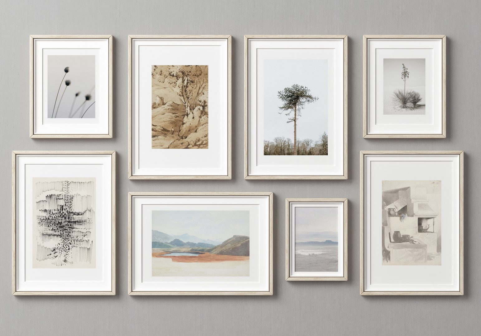 3D Model Picture Frames Set-516 - TurboSquid 2229089