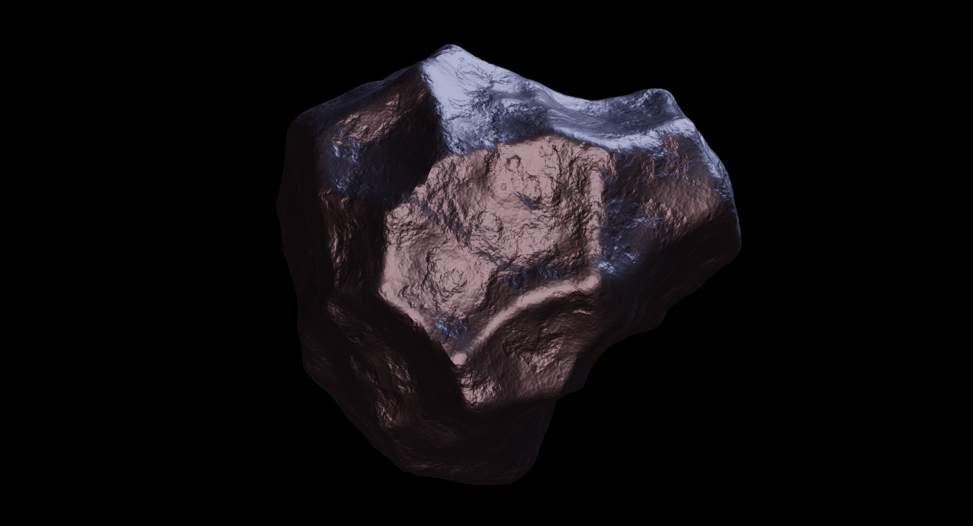 3D Iron Meteorite - TurboSquid 1315983
