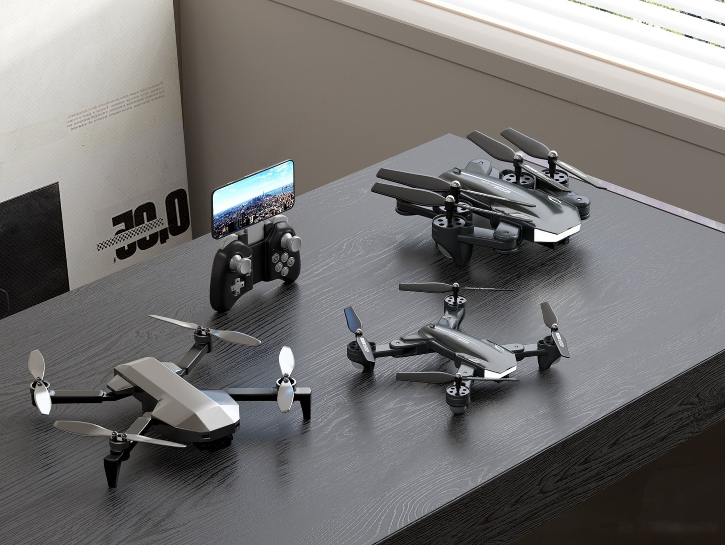 3D Model Quadcopter Drones Collection Aircraft Drone - TurboSquid 2397502