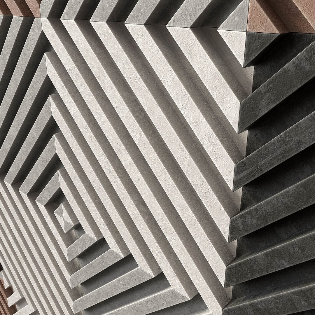 Panel Concrete 3D Model - TurboSquid 1654029