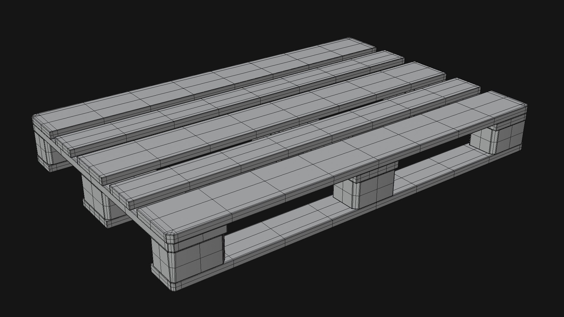 Wooden Pallet 3D Model - TurboSquid 1495562